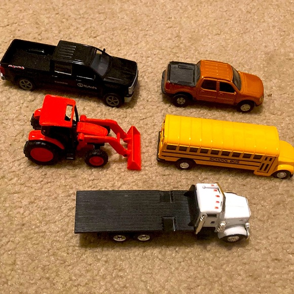 Toys | Bundle 5 Large Toy Vehicles | Poshmark